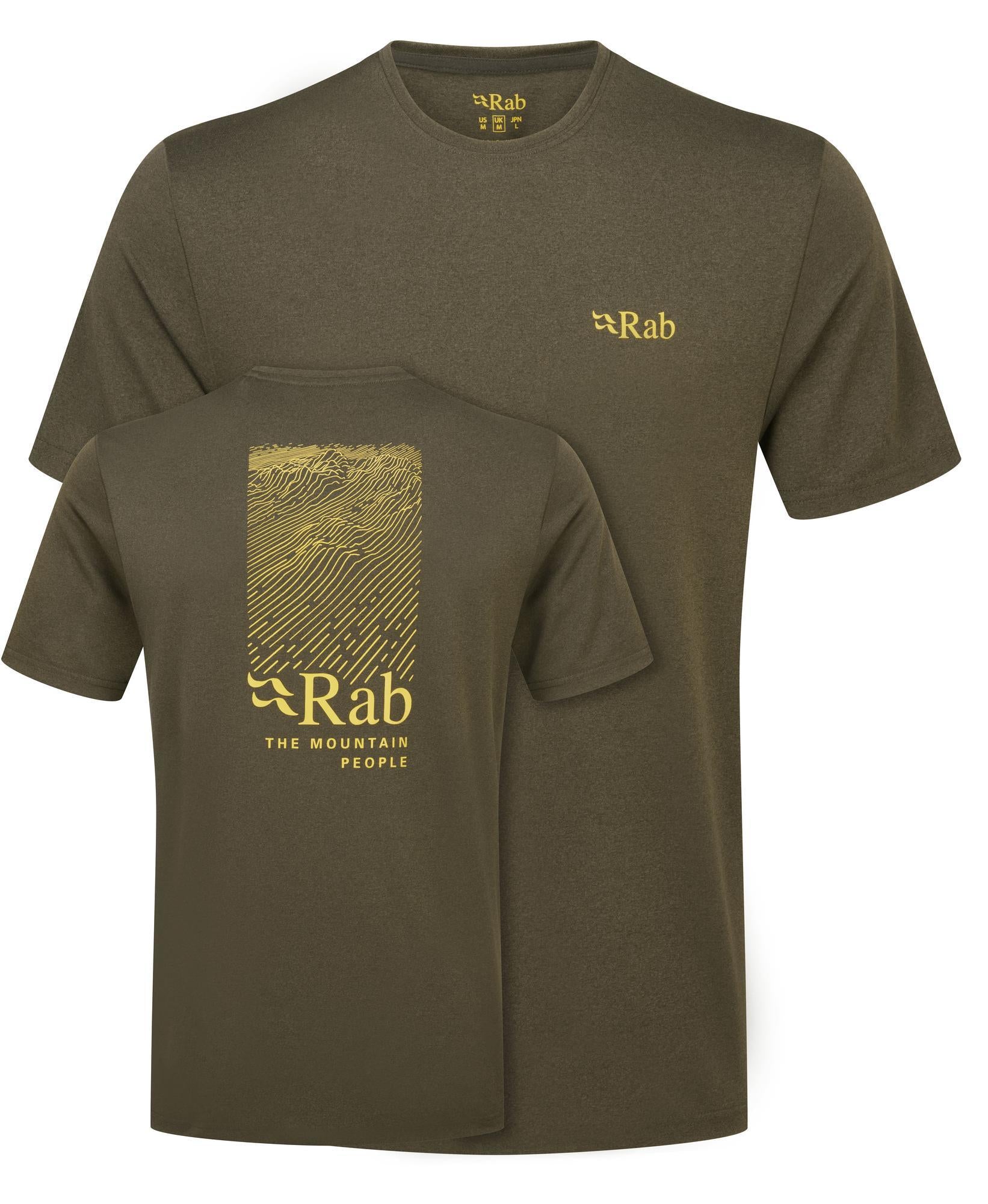 Mantle Ridge Tee | Rab® ジャパン公式サイト
